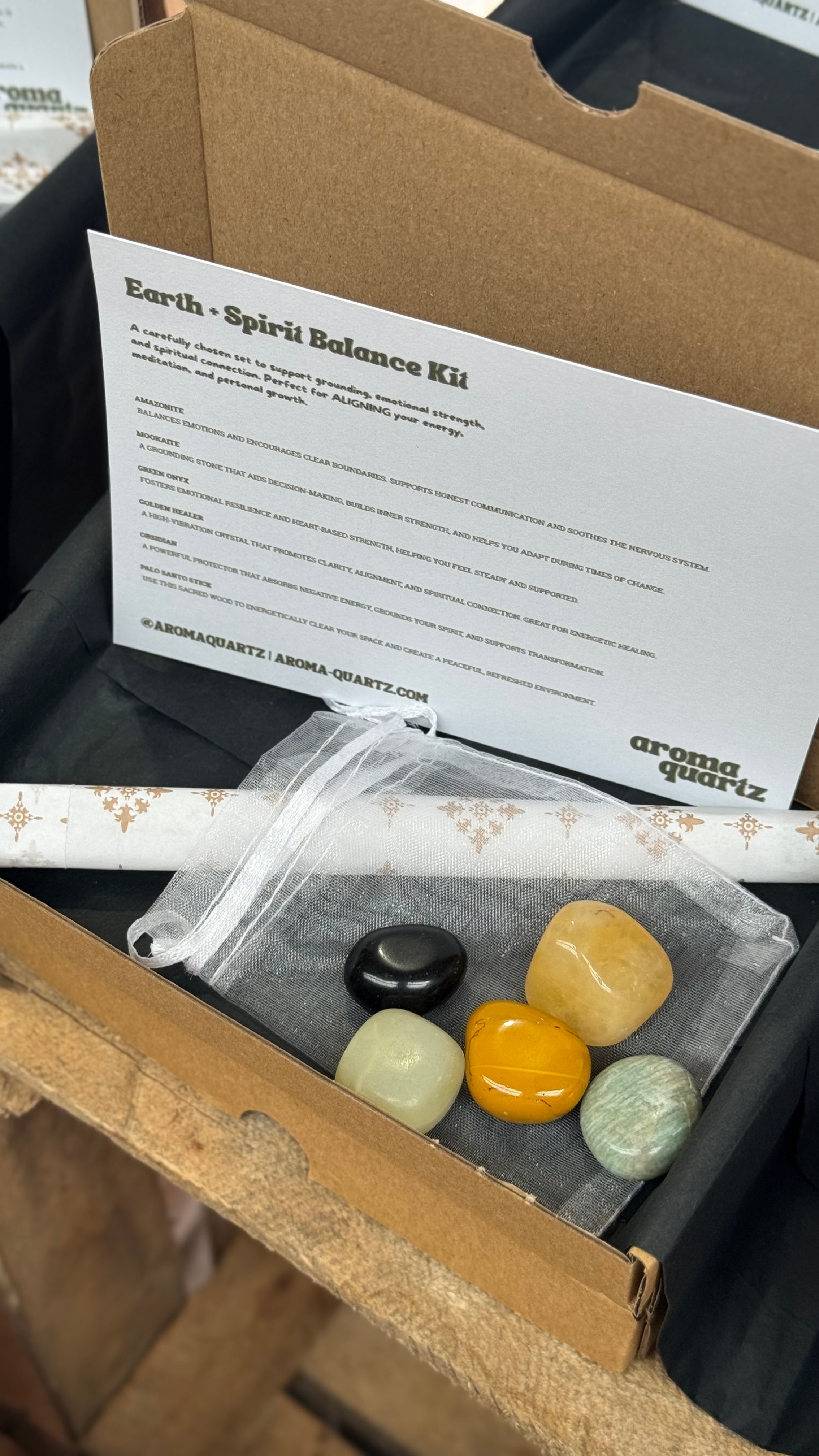 Crystal & Aromatherapy Ritual Kits | Aroma Quartz